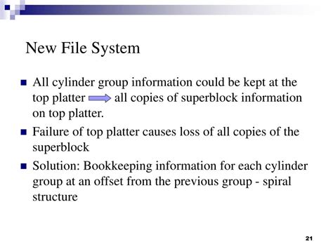 PPT A Fast File System For UNIX Presented By Sean Mondesire Subramanian Kasi PowerPoint
