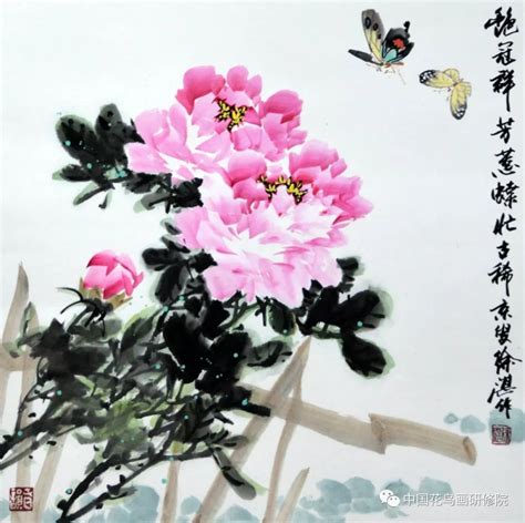不可不知的国画牡丹搭配寓意！ 附徐湛教授牡丹作品欣赏） 搜狐大视野 搜狐新闻