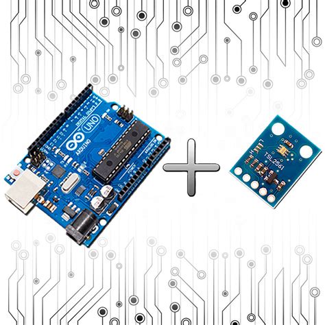 Цифровой датчик освещенности Gy 2561 и Arduino Uno — Схема подключения
