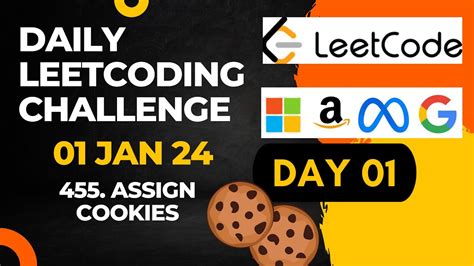 Daily Leetcode Challenge Day 1 Assign Cookies Youtube