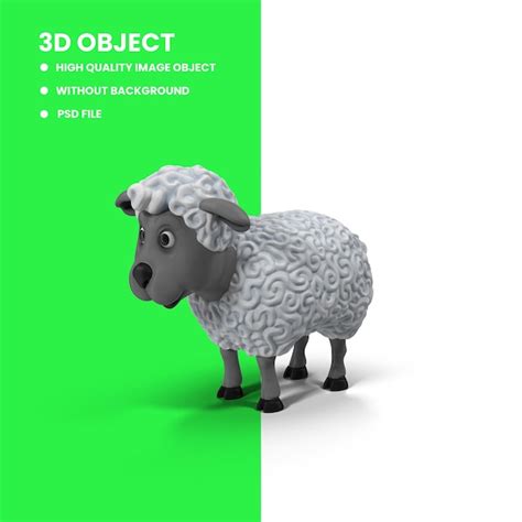 Moutons De Bande Dessin E Psd Premium