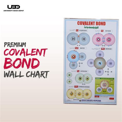 Covalent Bond Presentation On Wall Charts Chemistry Wall Chart For School And College