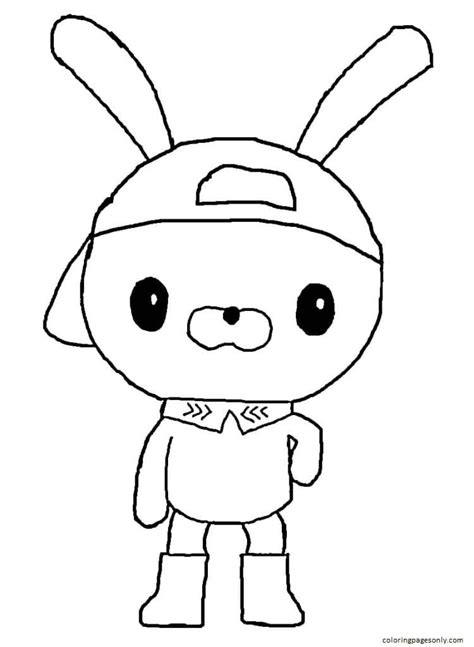 Octonauts Tweak Coloring Pages Coloring Pages