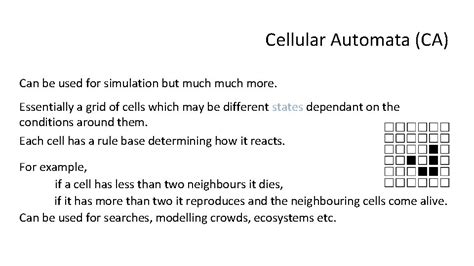 Modelling Examples Cellular Automata Agentbased Models The Modelling