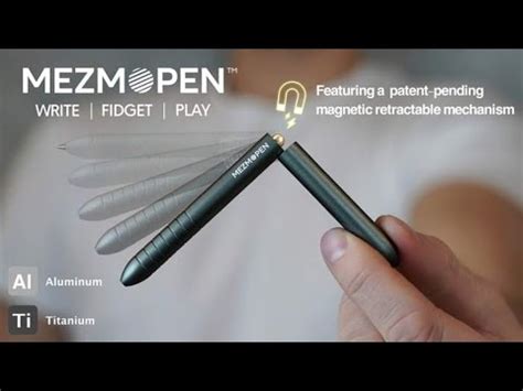 A Kickstarter Project We Love Mezmopen Infinitely Breakable Fidget