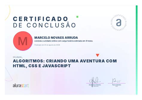 Marcelo Novaes Arruda Unidade Algoritmos Criando Uma Aventura Com