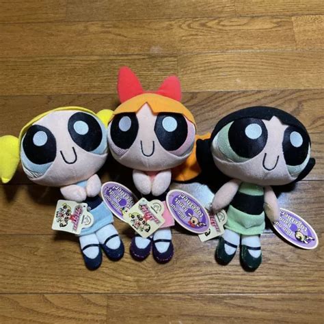The Power Puff Girls Plush Toy Bubbles Blossom Buttercup
