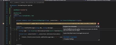 Signal Processing Systemwebcontextcurrentget Returned Null