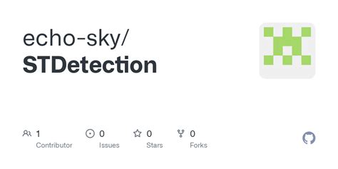 GitHub Echo Sky STDetection