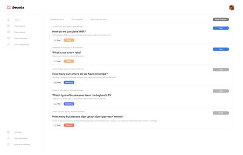 Modern Data Catalog Tool For Data Discovery Secoda