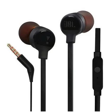 Wired Black Jbl Tune In Ear Headphones With Mic At Piece In Mumbai