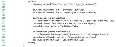 Stairway To Sqlclr Level 2 Sample Stored Procedure And Function Sqlservercentral
