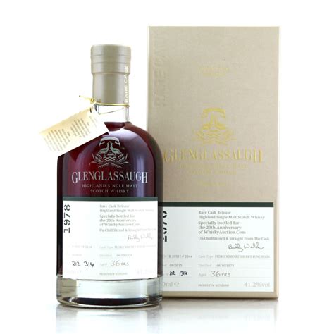 Glenglassaugh 1978 Single Px Cask 36 Year Old 2344 Whisky Auctioneer