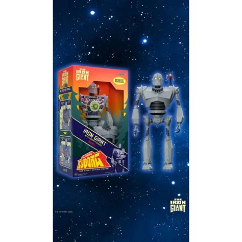 Action Figure The Iron Giant Figurine Super Cyborg Iron Giant F