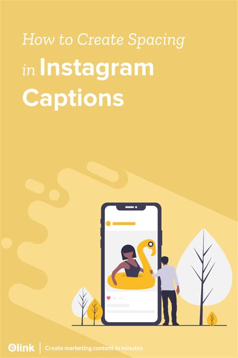 how to create instagram caption spacing