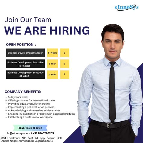 einnosys on linkedin hiring jobopening businessdevelopment