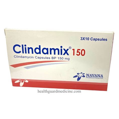Clindamix 150 Clindamycin 150mg Health Guard Medicine