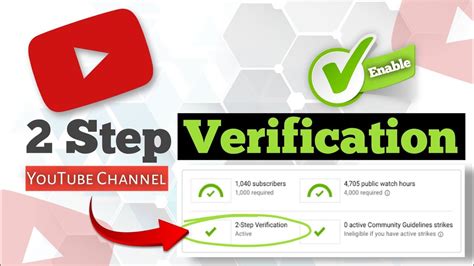 How to 2 Step Verification YouTube Channel | YouTube Channel par 2 Step ...