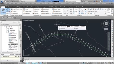 Autocad Civil D Alignment Horizontal SAFETY ON