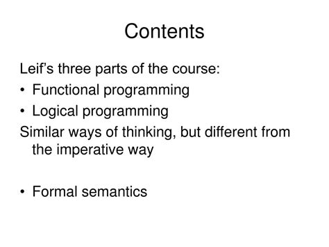 Ppt Programming Language Theory Powerpoint Presentation Free