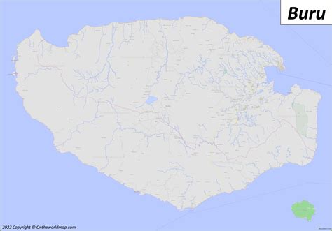 Buru Island Map Indonesia Discover Buru Island Boeroe Boro Bouru