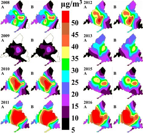 Iso Concentration Map For Daily Average No2 Levels December 12 Download Scientific Diagram