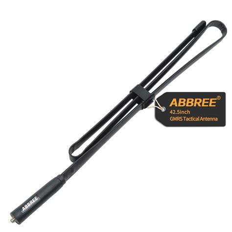 Getuscart Abbree Gmrs Antenna Inch Sma Female Cs Tactical Antenna For Baofeng And Gmrs Radios