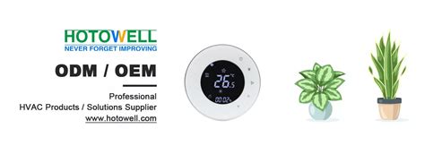 HVAC System Air Conditioner Fan Coil Thermostat Room Modbus Thermostat
