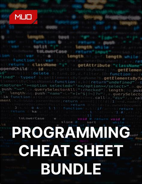 Programming Design Patterns Cheat Sheet