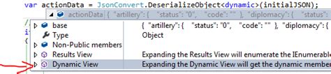 C Jsonnet Runtimebinderexception Accessing Dynamic Jobject Works