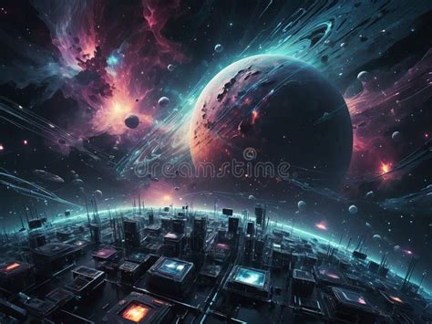 Cyber Security Ai Mind Network Management Modern Data Center Cloud