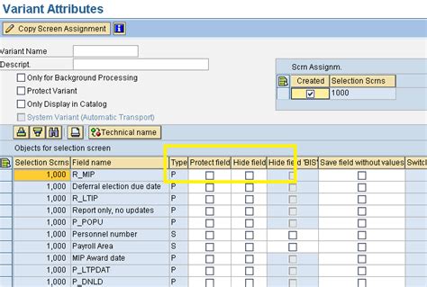 Transaction Variant To Make A Field Read Only Sap Community