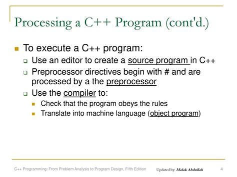 Chapter 1 An Overview Of Computers And Programming Languages Ppt