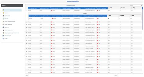 Importing A Template