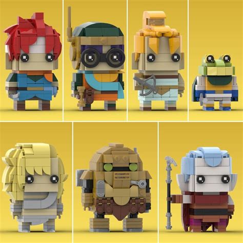 Lego Moc Chrono Trigger Brickheadz Collection By Drbrickheadz