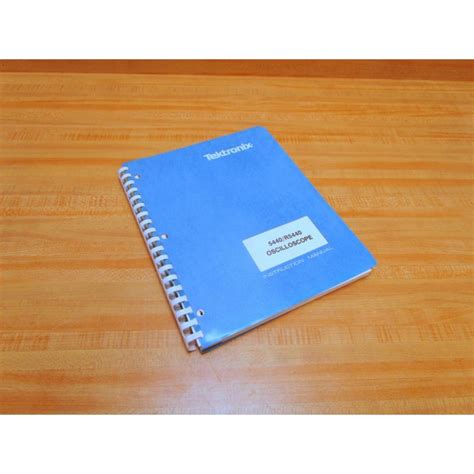 tektronix 5440 oscilloscope 333 1645 02 manual only 5440r5440 new no