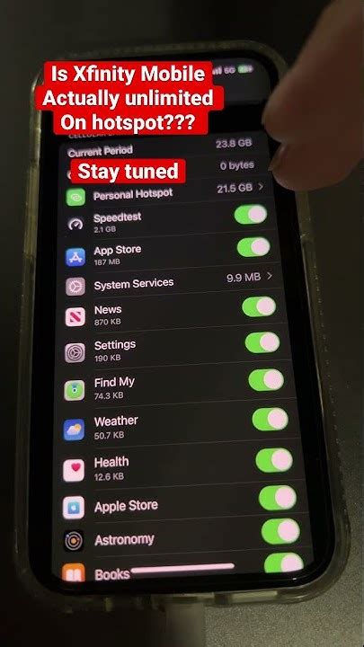 How Unlimited Is Xfinity Mobile Hotspot On 5guw Verizon