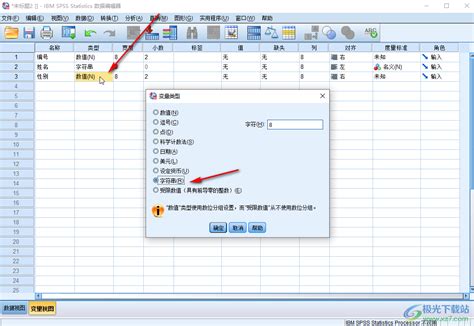 Spss如何设置数据的对齐方式 Spss设置数据对齐的方法教程 极光下载站