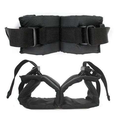 Houson Soft Handcuffs Arm Leg Restraints And Bondage Set Soft Bondage