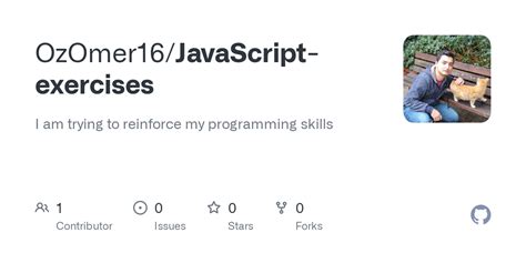 GitHub OzOmer JavaScript Exercises I Am Trying To Reinforce My Programming Skills
