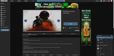 Dark ROBLOX Edited Userstyles Org