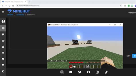 How to Skript commands in minehut - YouTube