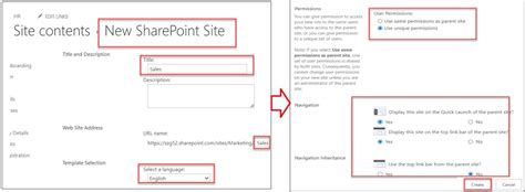 How To Create A Subsite In Sharepoint