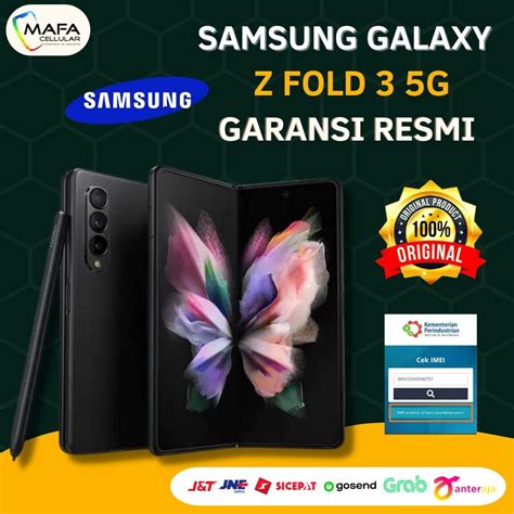 Jual Hp Samsung Galaxy Z Fold 3 5G 12 256GB 12 512GB Handphone Android Smartphone Samsung