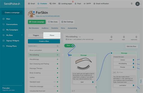 Work With The Chatbot Flow Builder Sendpulse
