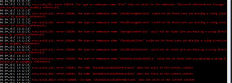 azure functions windowsazure storage library not working in vs 2017