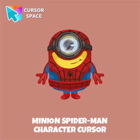 Cursor Minion Spider Man Character Pack Cursor Space