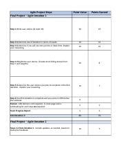 Agile Project Iteration Team Xlsx Agile Project Steps Final Project Agile Iteration
