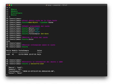 Trabajar Con Objetos En Powershell Y Convertirlos A Json Operating