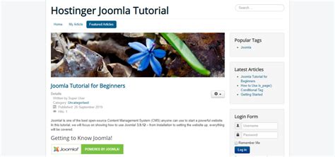 Joomla Tutorial For Beginners Create A Website With Joomla